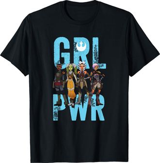 Star Wars Forces of Destiny Rebels GRL PWR T-Shirt