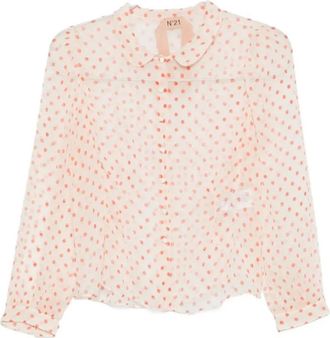 N&deg;21 Femme, Blouses et Chemises, Multicolore, Taille: 42 FR G032 5601 Camicia Tessuto
