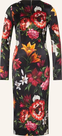 Dolce & Gabbana Etuikleid Aus Satin rot