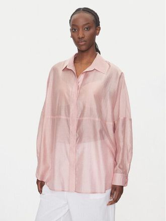 Access Fashion Hemd 53-7068-104 Rosa Loose Fit