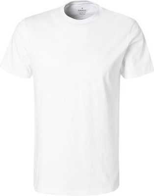 Ragman Herren T-Shirt weiß Baumwolle