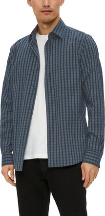 s.Oliver Slim: Hemd mit Kentkragen