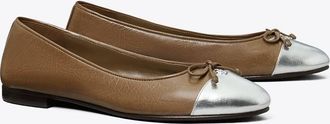 Tory Burch Damen Cap-Toe Ballet