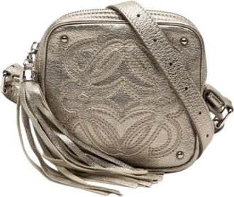 Loewe Sac bandouli&egrave;re Pre-owned - Femme - Pre-owned - Gris - Taille: ONE Size