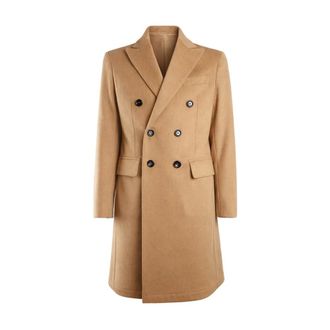 Loro Piana Homme, Manteaux, Beige, Taille: L Manteau crois&eacute;