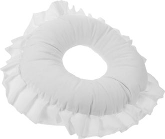 Angoily Massage Gesichtskissen Rund Komfort Gesichtsst&uuml;tzkissen f&uuml;r Spa Liege Waschbar Vielseitig f&uuml;r Kosmetik und Massageliegen Kopfst&uuml;tze f&uuml;r Professionelle