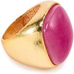 Sylvia Toledano Bague Jasper en laiton et pierre naturelle