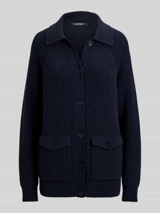 Lauren Ralph Lauren Loose Fit Strickjacke aus Woll-Mix