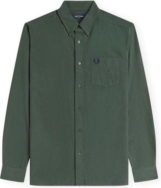 Fred Perry Homme, Chemises, Vert, Taille: XL Blouses & Chemises
