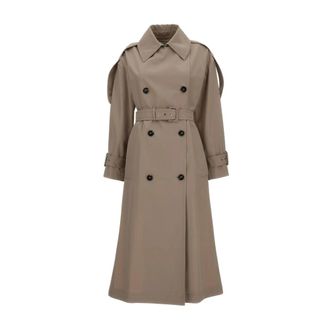 Sportmax Trench lungo - - Coats - Damen - Beige - L