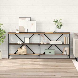 vidaXL vidaXL Table console Bois ancien 180 x 30 x 75 cm Bois ding&eacute;nierie