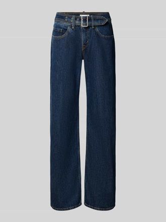 Levi's Straight Fit Jeans aus reiner Baumwolle Modell SUPERLOW