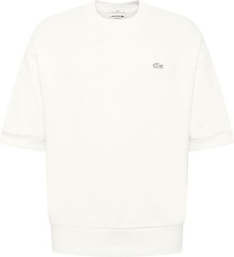 Lacoste Sweatshirt mit kurzen &Auml;rmeln, Relaxed Fit in