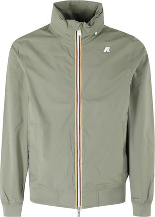 K-Way Homme, Vestes, Vert, Taille: M Amaury Stretch Nylon Jersey