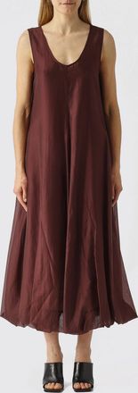 Meimeij Robe Femme couleur Bordeaux