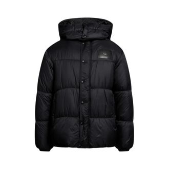 N&deg;21 Herrenjacke aus schwarzem Nylon - - Jackets - Herren - Schwarzk - M