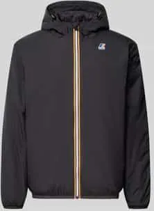 K-Way Jacke mit Logo und Rei&szlig;verschluss