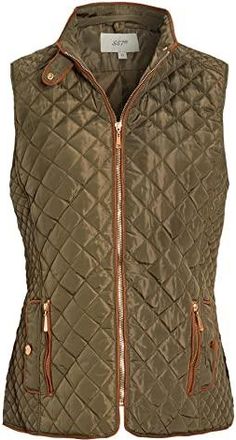 SS7 Femmes Gilet matelassé Veste sans Manches