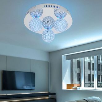 Esto Esto - Plafonnier plafonnier plafonnier lampe 3-couleur rgb led Cara 88096-3