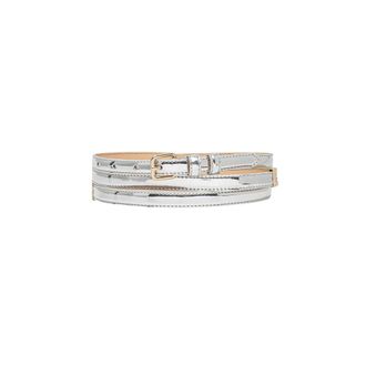 Guess Ceinture Arnela - Femme - Accessoires - Gris - Taille: XS