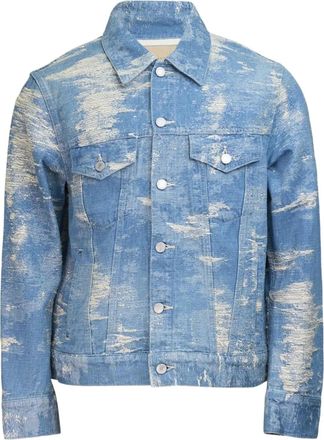 Taakk veste à boutonnière - Bleu