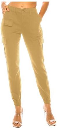 Generic Pantalon Skinny Femme Taille Haute Pantalon Flare Bas Souple Fuseau Leger Larges Homewear Blanche Gamme Resserr&eacute; V&eacute;ritable Rouille Elephant &Eacute;cru Troue