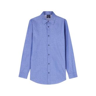 A|X Armani Exchange Herren, Shirts, Blau, LGr&ouml;&szlig;e