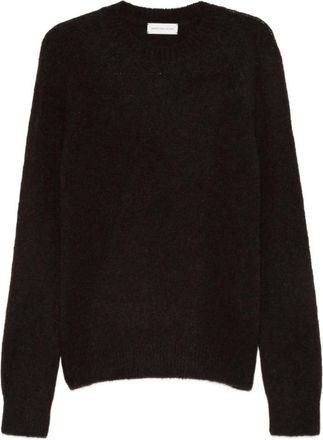 Dries Van Noten Homme, Pulls, Brun, Taille: S Tricot ras du cou