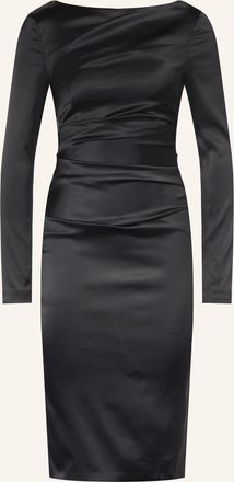 Talbot Runhof Talbot Runhof Cocktailkleid Aus Satin schwarz
