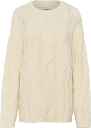 MY ESSENTIAL WARDROBE Damen, Strickwaren, Weiß, XLGröße