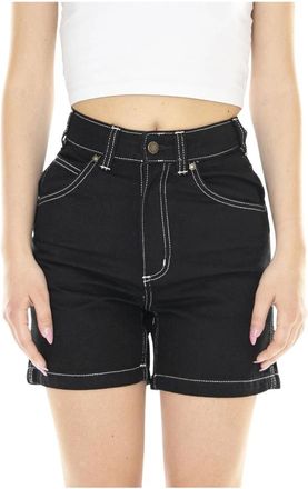 Dickies Femme, Shorts, Noir, Taille: W24 Bermuda Denim Jeans