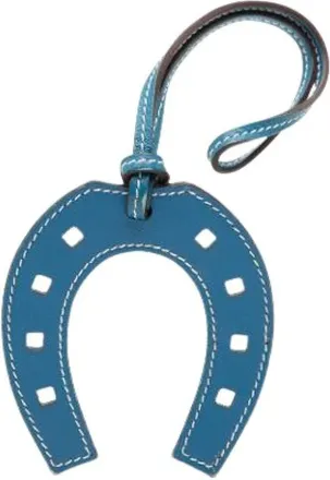 Herm&egrave;s Pre-owned Swift Bag Charm - Femme - Pre-owned - Bleu - Taille: ONE Size