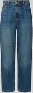 Jack & Jones Straight Fit Jeans aus reiner Baumwolle mit G&uuml;rtelschlaufen