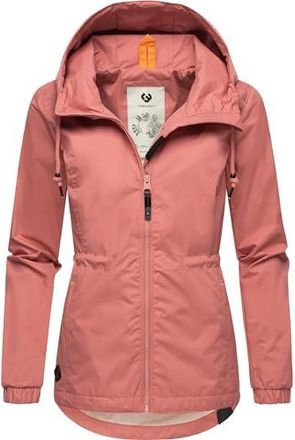 Ragwear Danka veste de transition outdoor pour dame avec capuche Vieux Rose24 M