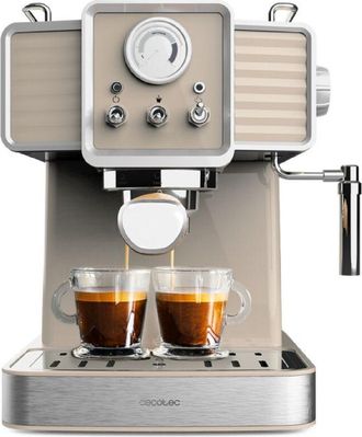 Cecotec Cecotec - Cafeti&egrave;re expresso 1350W - Pression 20 bars - Syst&egrave;me Thermoblock pour pr&eacute;chauffage rapide - Buse vapeur orientable