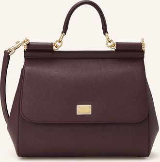 Dolce & Gabbana Handtasche Sicily Large rot