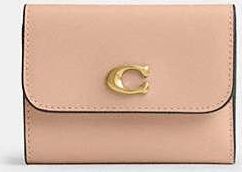 Coach Essential Portemonnaie Mit Kartenhalter In Blockfarben f&uuml;r Frauen in Beige | Leder