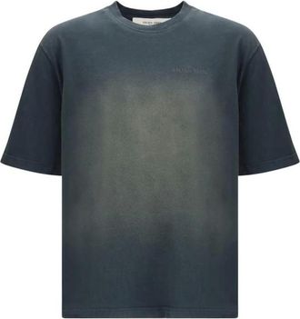 Golden Goose Homme, Tops, Vert, Taille: S T-shirt ras du cou en coton