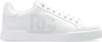Dolce & Gabbana Femme, Chaussures, Blanc, Taille: 36 EU Portofino Baskets