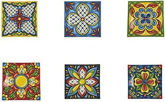 Villa D'Este Home Tivoli Riviera Maya Set 6 Teller 30 cm Porzellan