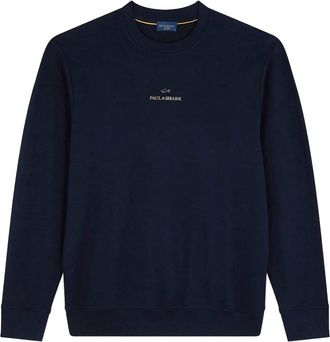 Paul & Shark sweat à logo imprimé - Bleu