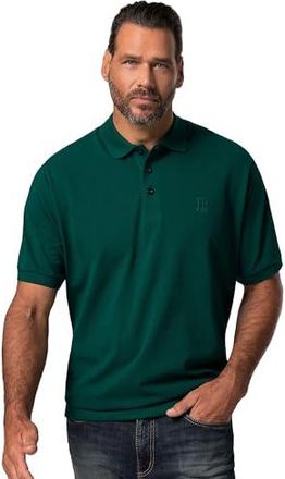 JP1880 Hommes Grandes Tailles L-8XL Jusquau 8XL - Polo à imprimé Poitrine JP1880. Ventre Confort, Maille piquée. Vert Jungle 6XL 712617455-6XL
