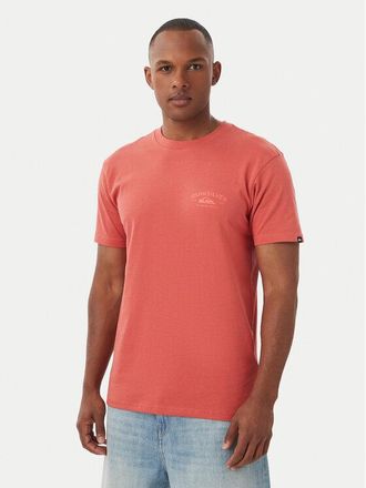 Quiksilver T-Shirt Anchor EQYZT08178 Hellrot Regular Fit
