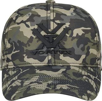 Vortex Optics Ramble Route Casquette Vert Camouflage, camouflage vert, Taille unique