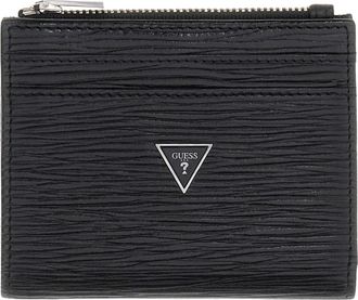 Guess Homme, Accessoires, Noir, Taille: ONE Size Milano Genuine Leather Logo Wallet