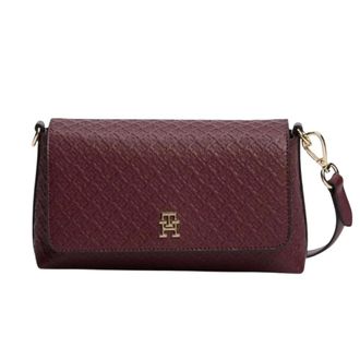 Tommy Hilfiger Sac bandouli&egrave;re convertible Icon - Femme - Sacs - Rouge - Taille: ONE Size