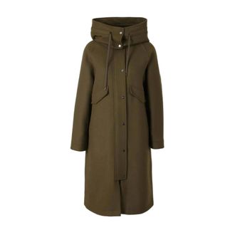 Herno Femme, Manteaux, Vert, Taille: 40 FR Parka dHiver Élégante