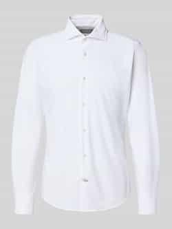 Joop Slim Fit Business-Hemd mit Kentkragen