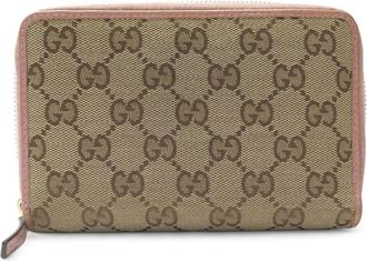 Gucci Portemonnaie - GUCCI GELDB&Atilde;-RSE 420113 MONOGRAMM JACQUARD GG M&Atilde;oeN - Gr. unisize - in Braun - f&uuml;r Damen