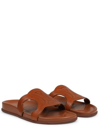 Celine Triomphe Sandals - Beige